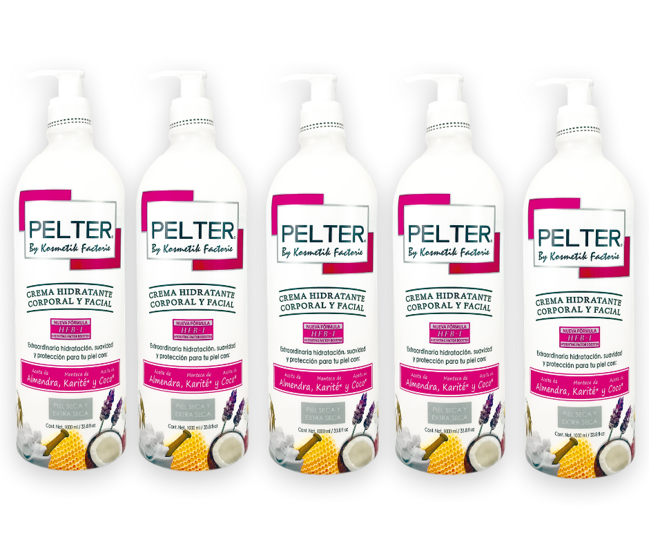 Paquete de 5 cremas líquidas PELTER® - envío incluido